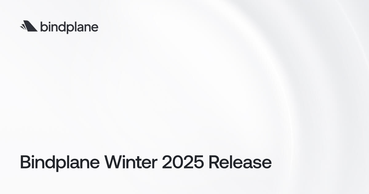 Bindplane Winter 2025 Release