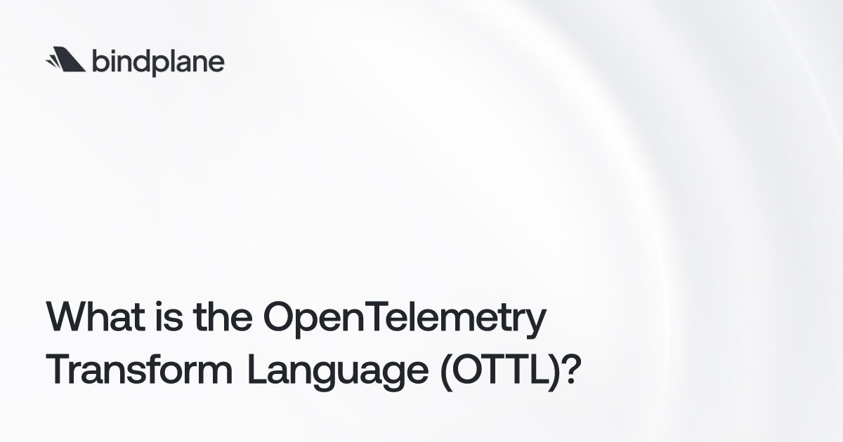 What is the OpenTelemetry Transform Language (OTTL)?